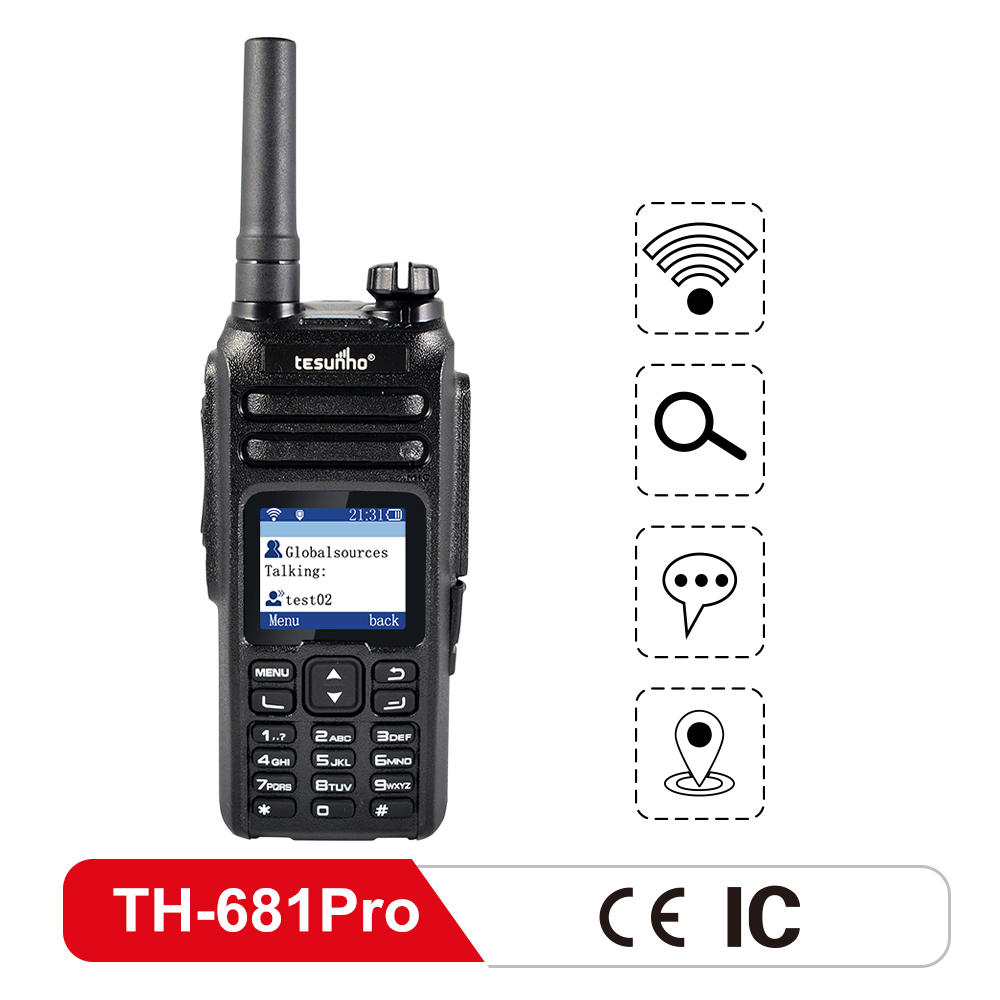 WIFI Full Keypad Walkie Talkie TH-681pro_WIFI Two Way Radio_ Portable ...